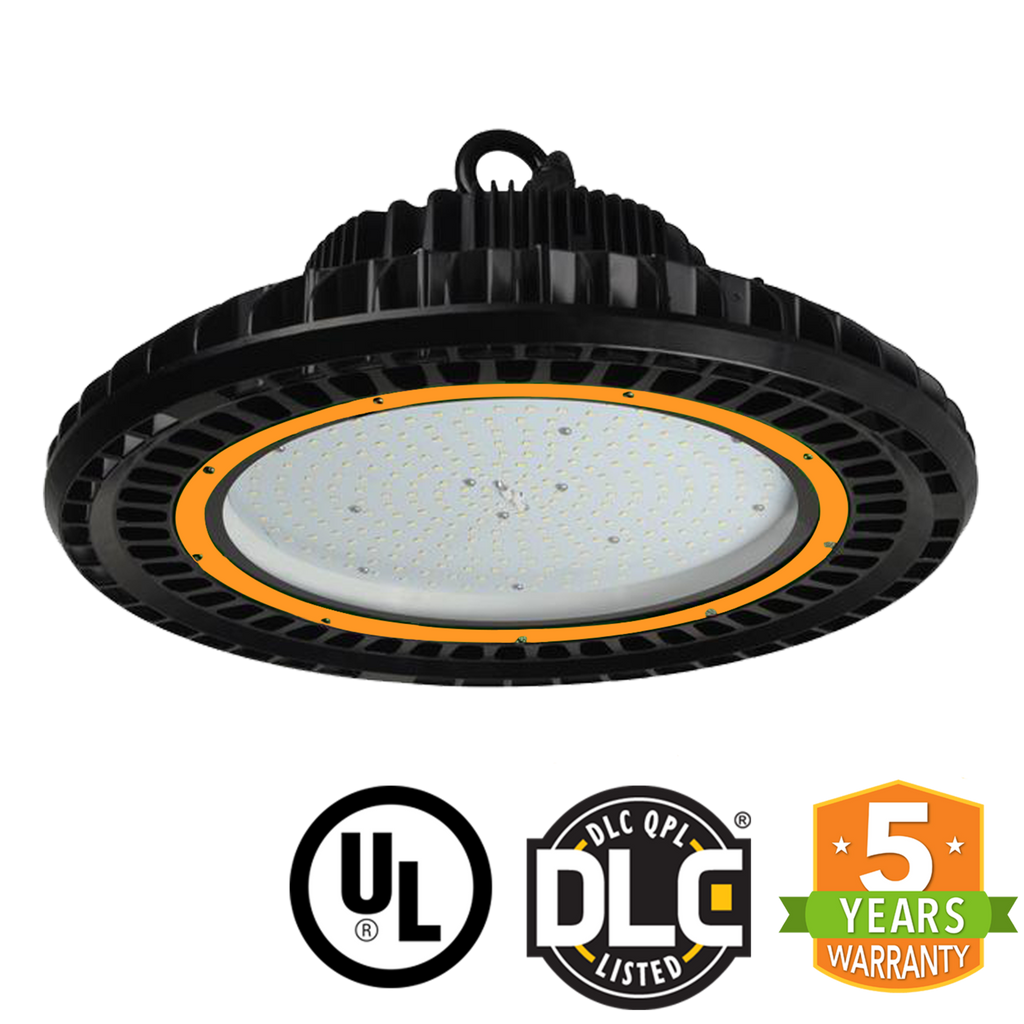 UFO 150W LED High Bay - 5700K, UL Listed and DLC Qualified – Green ...