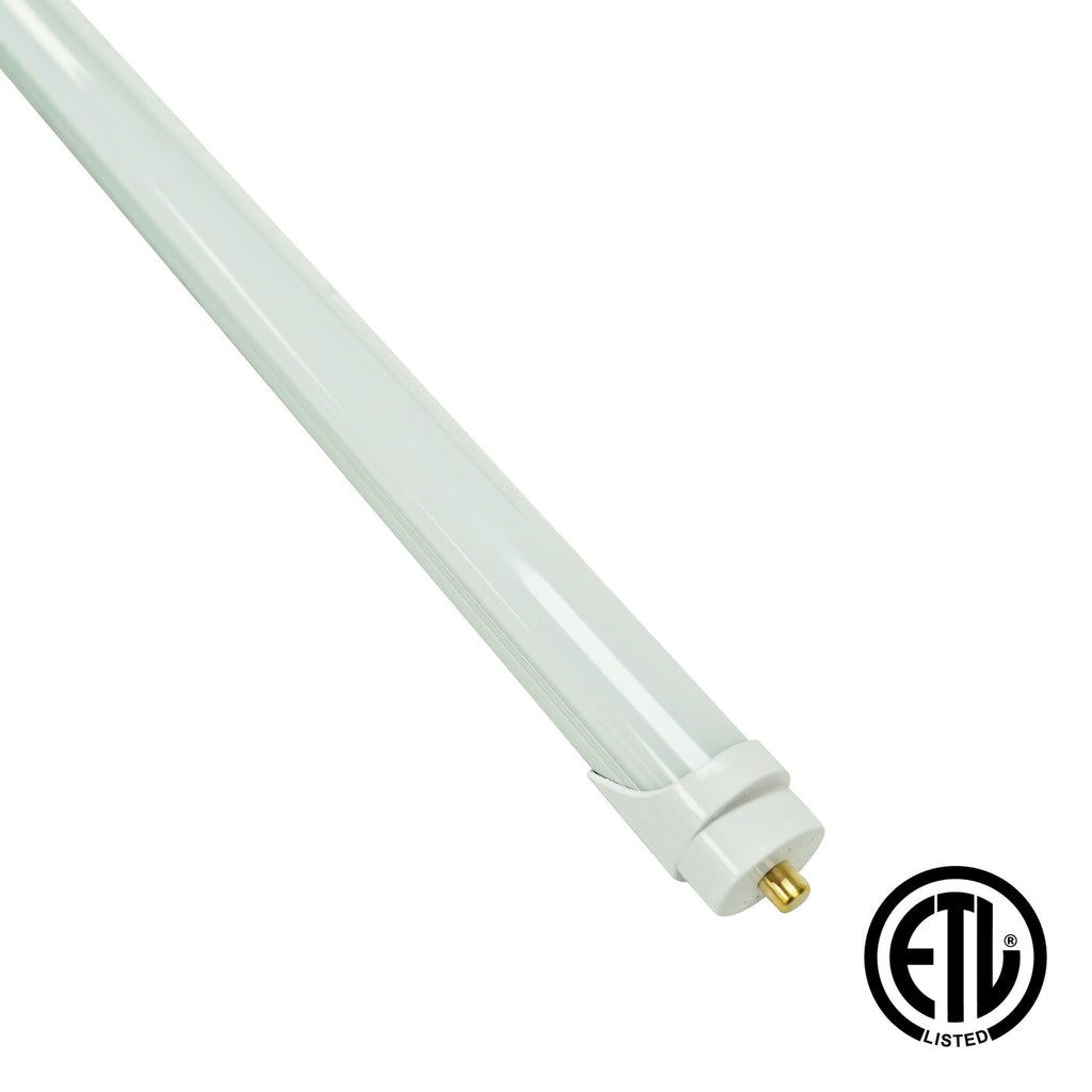8ft 40W LED Linear Tube, Fa8 Socket, (ETL), 3 Year Warranty - 10 PACK ...