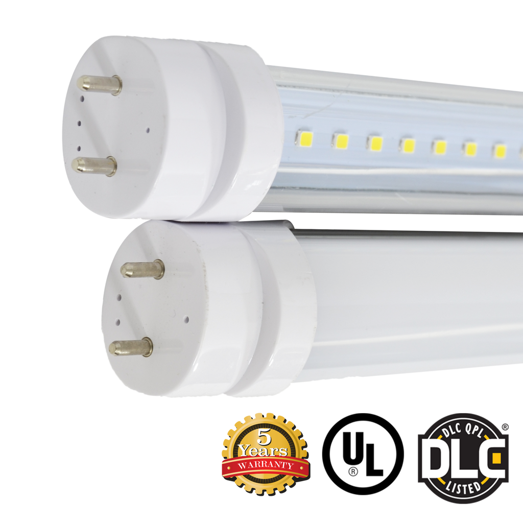 4ft 18W VersaT8 LED Tube, Ballast Compatible or Bypass, UL/DLC 10 Pack ...